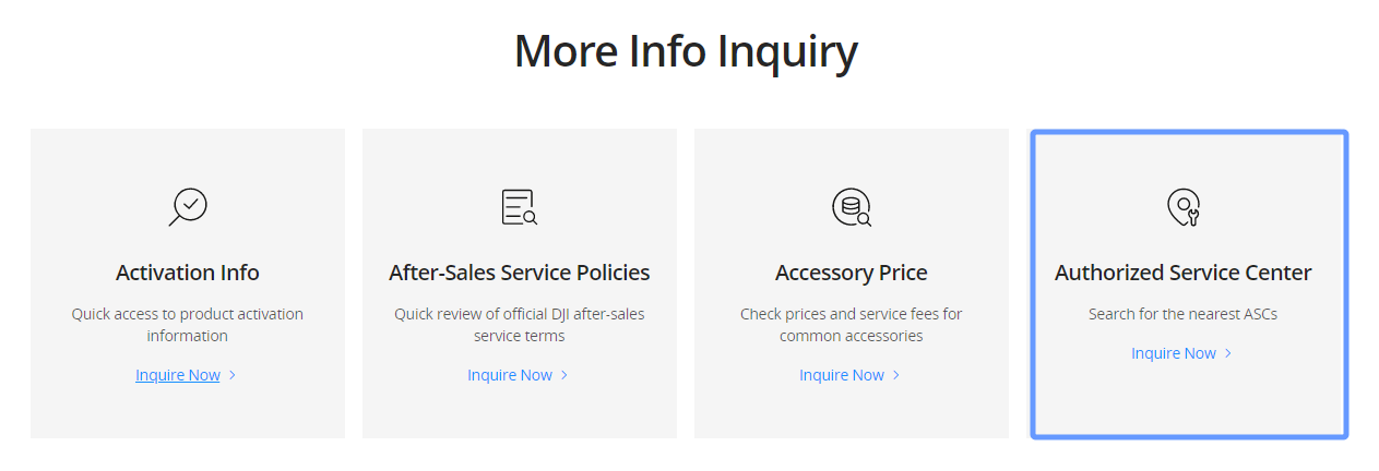 How do I check the Authorized Service Center?