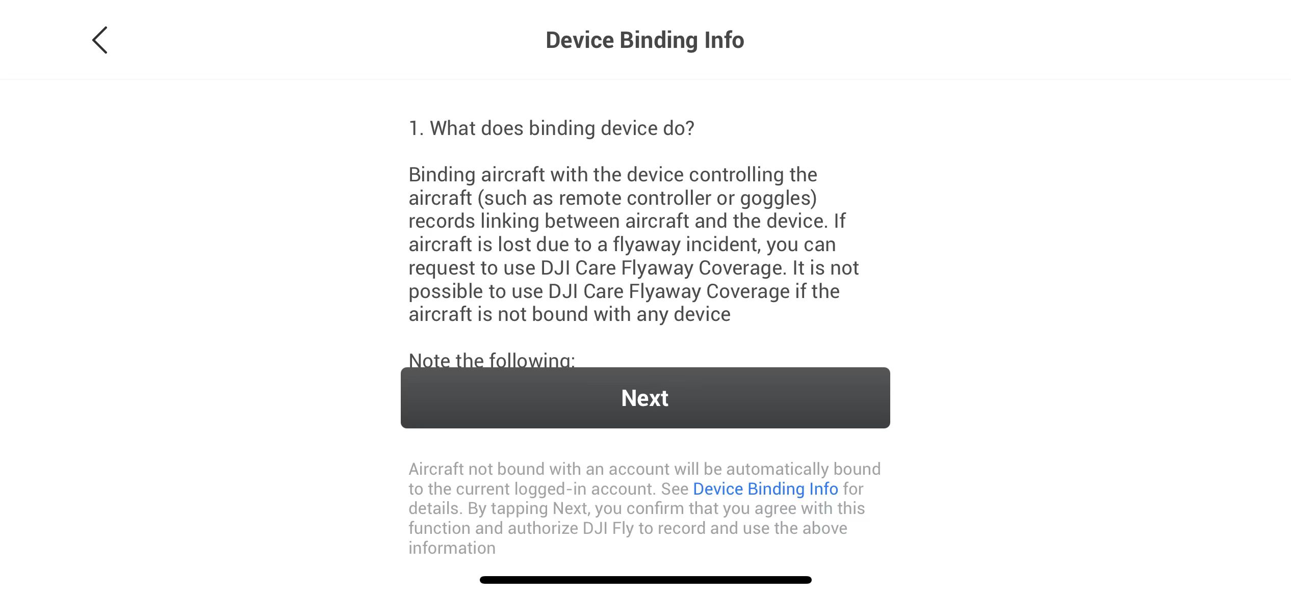 DJI Fly App Account and Device Binding/Unbinding Guide
