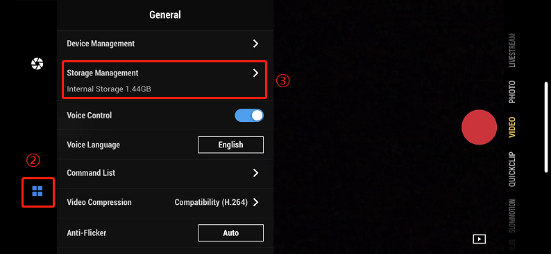 Osmo Series Products Failure to Capture Photos/Record Videos