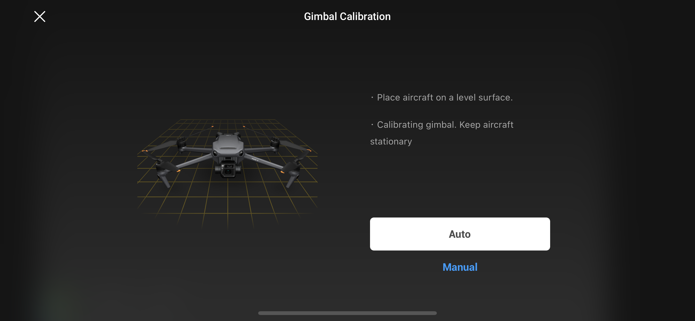 Aircraft Gimbal Skewed
