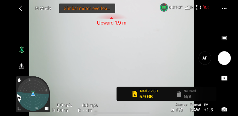 Drone Auto-Stop Recording