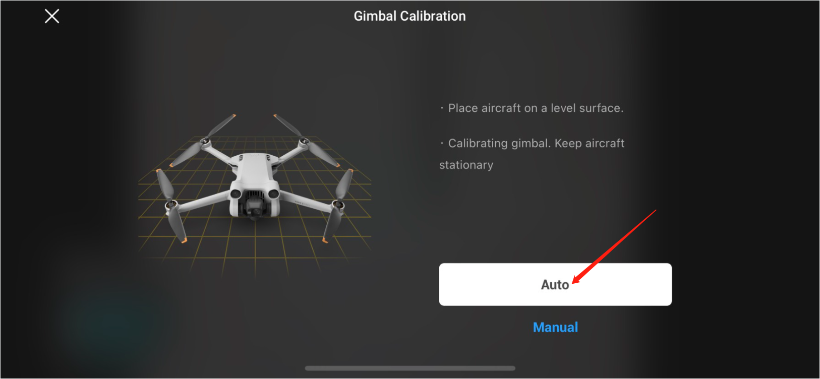 Aircraft Gimbal Calibration Guide