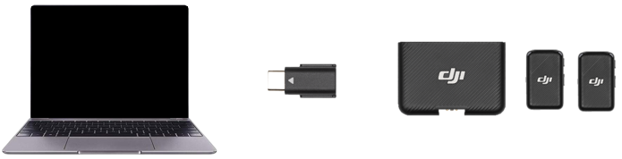 How do I use DJI Mic for live streaming or conference with a computer ...