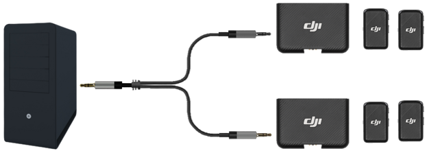 How do I use DJI Mic for live streaming or conference with a computer ...